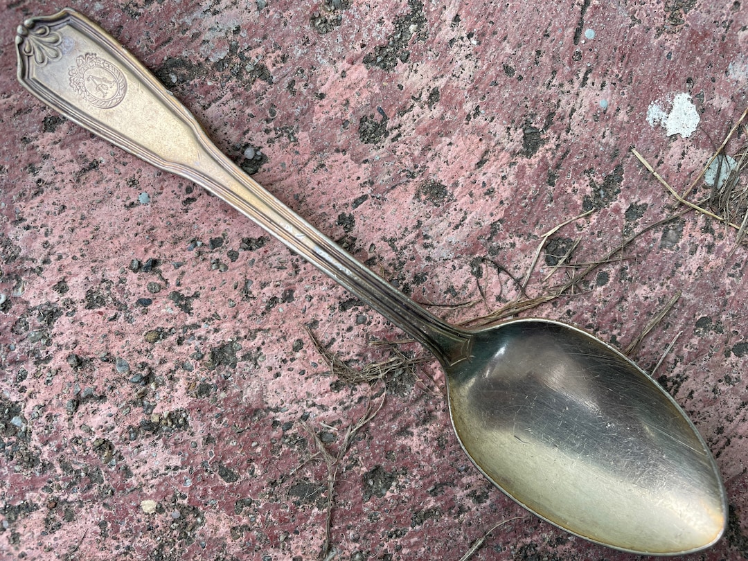 30s VINTAGE Reed & Barton Banquet Plate Spoon Commonwealth Small ...