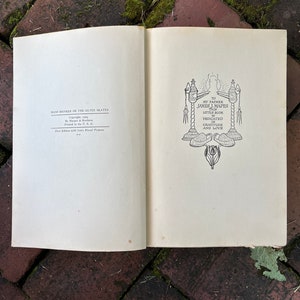 20s 1924 ANTIQUE VINTAGE Hans Brinker or the Silver Skates Mary Mapes ...