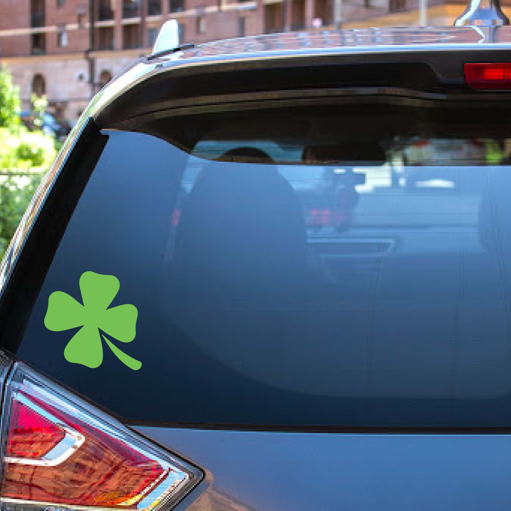 Four Leaf Clover Vinyl Decal Clover Decal Shamrock Decal | Etsy