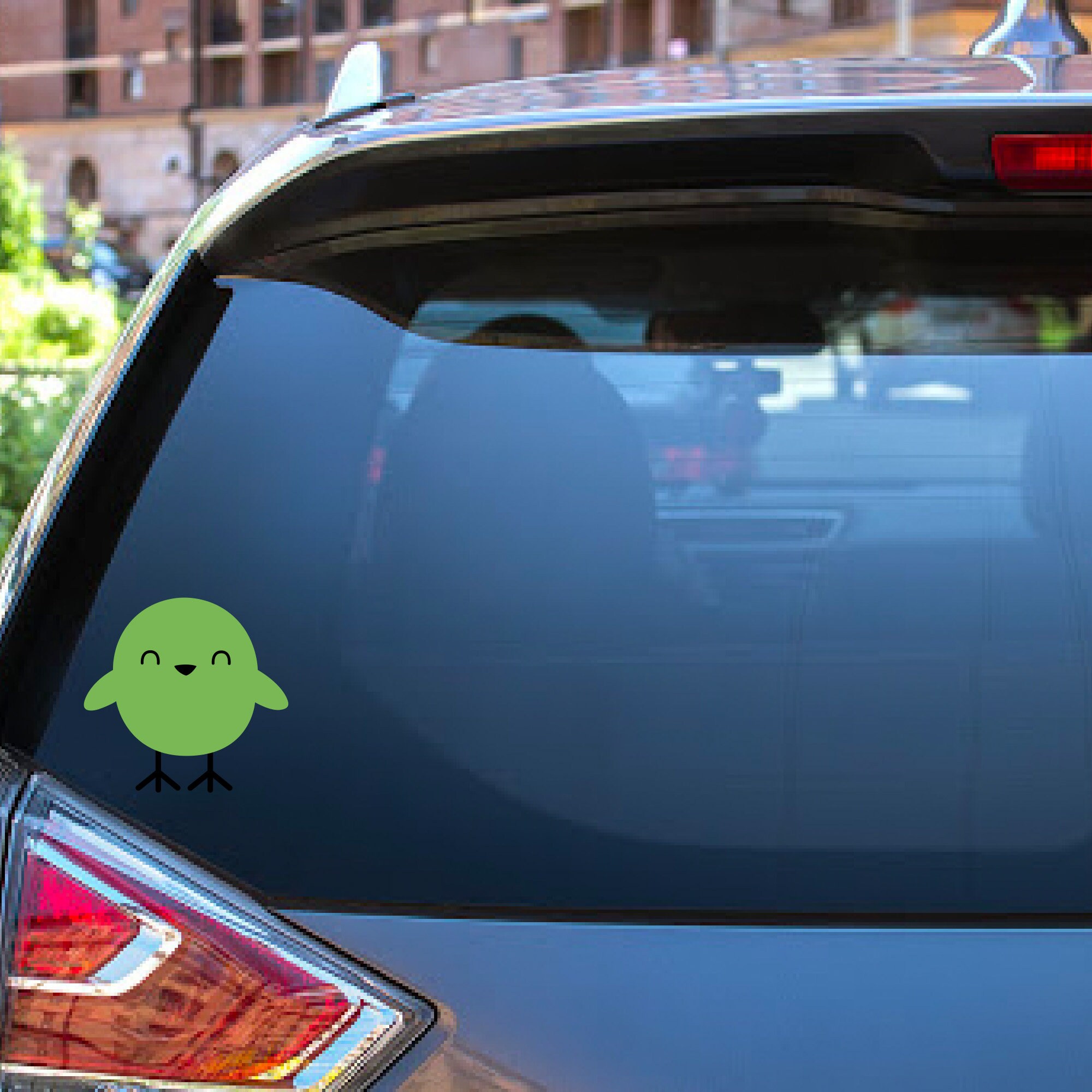 Easter Chick Vinyl Decal Easter Decal Chick Decal Spring - Etsy