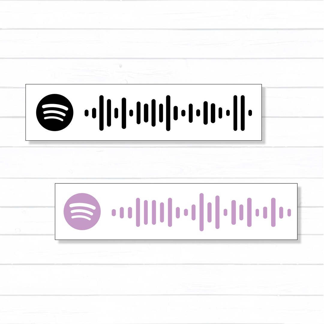 Custom Spotify Song Code Decal | Spotify Decal | Vinyl Decal | Car ...