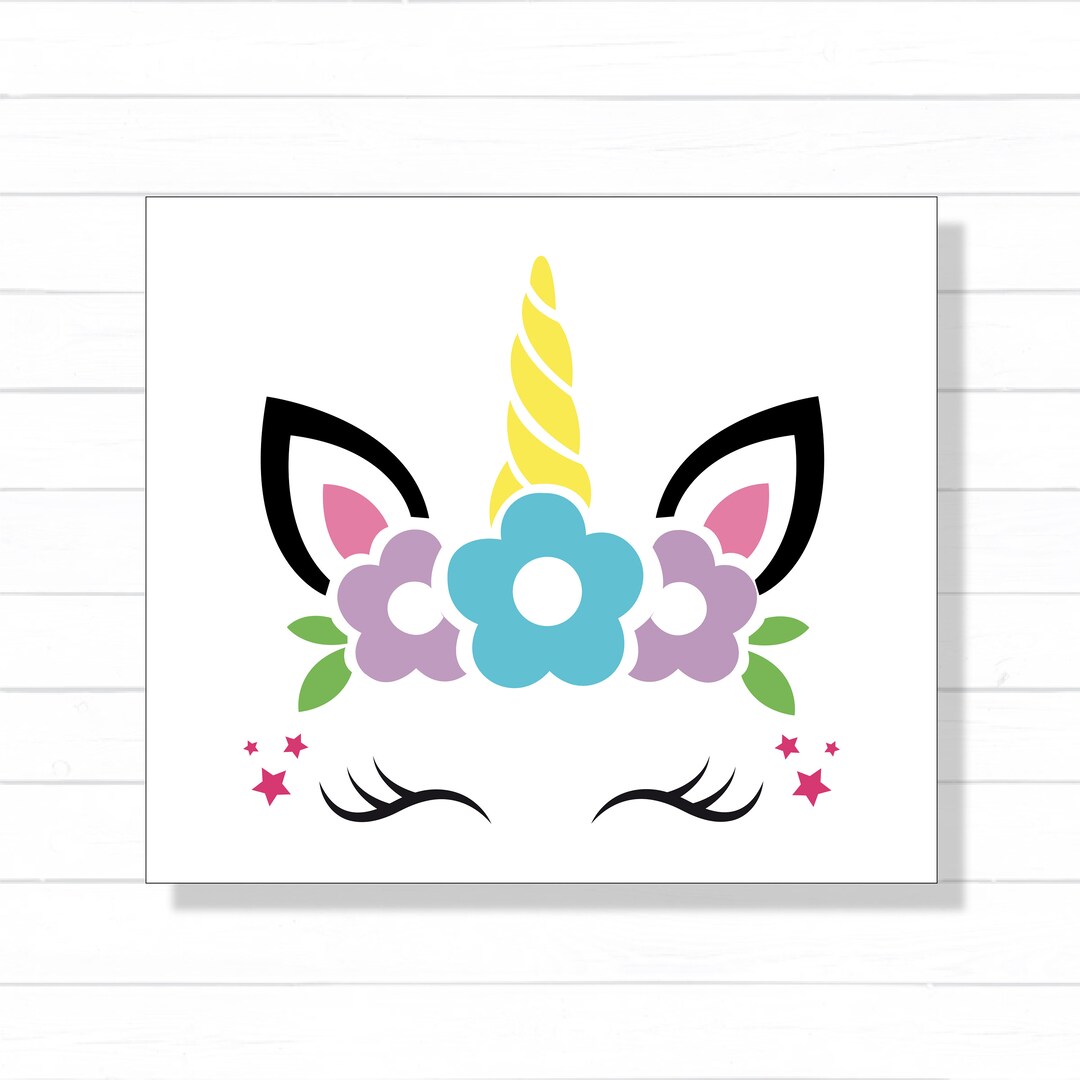 Unicorn Vinyl Decal Unicorn Decal Unicorn Sticker Laptop Decal Tumbler ...