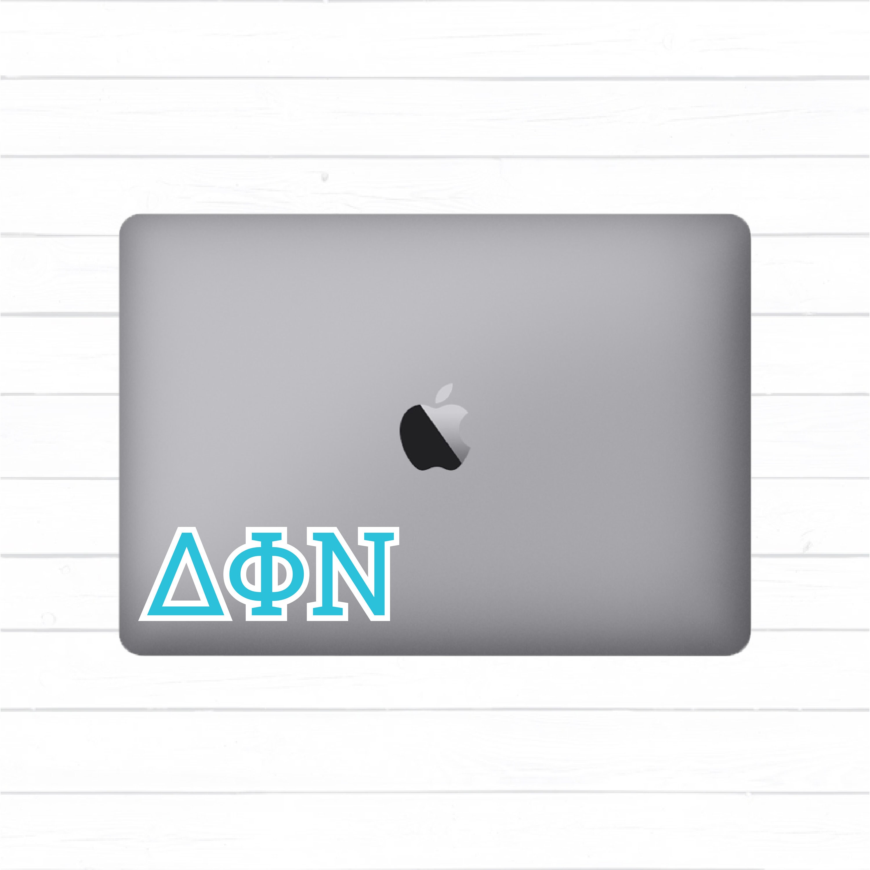 Greek Sorority Letters Vinyl Decal Sorority Decal Sorority | Etsy