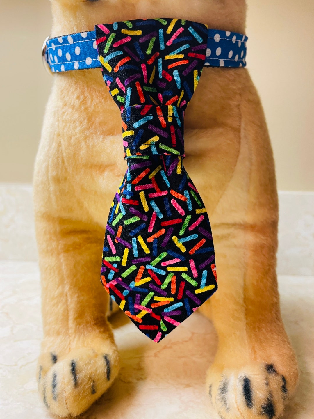 Dog Neck Ties, Cat Neck Ties, Candy Sprinkles Necktie, Pet Accessories ...