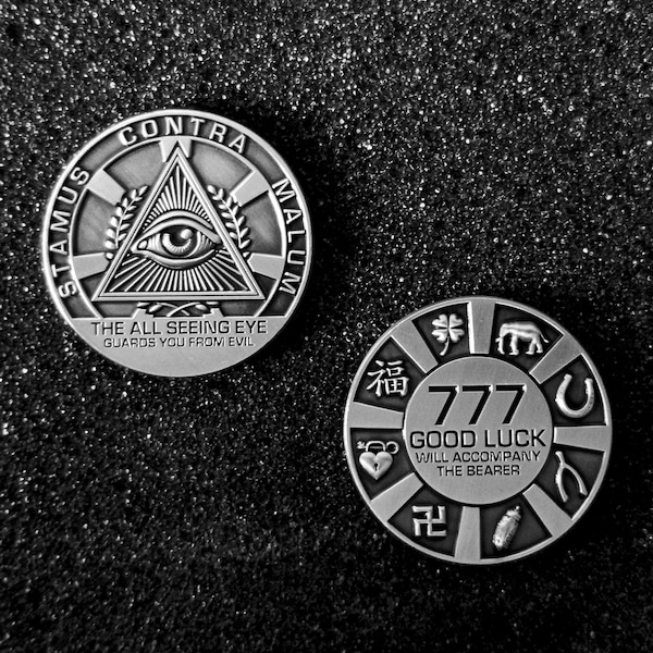 Good Luck Coin - Etsy