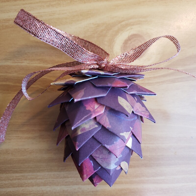 Paper Pinecone - Etsy