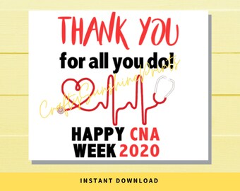 Cna thank you card | Etsy