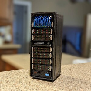 Mini Server Rack Model Handmade - Etsy Canada