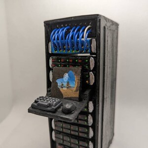 Mini Server Rack Model Handmade - Etsy
