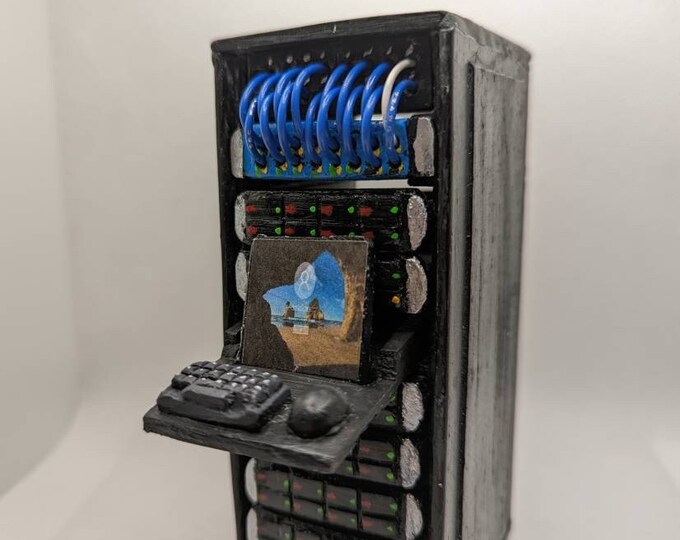 Mini Server Rack Model Handmade - Etsy