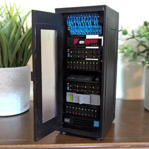 Mini Server Rack Model Handmade - Etsy Canada