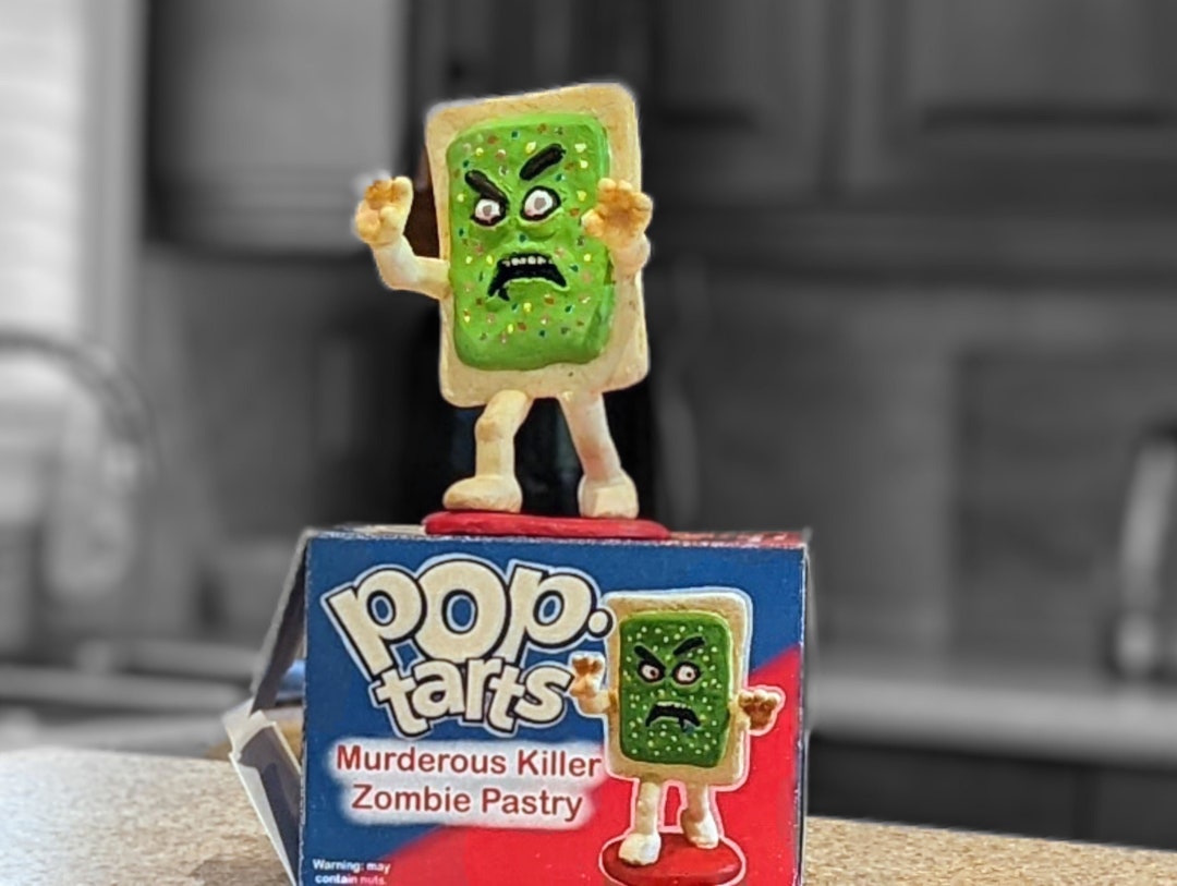Zombie Pop-tart Handmade / Creepy Statue - Etsy