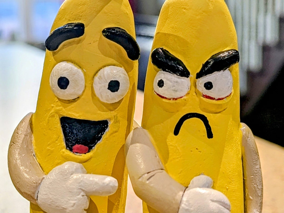 Banana Best Friends / Handmade Figures / Funny Gift - Etsy