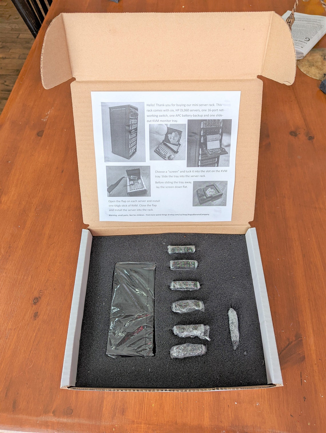 Mini Server Rack Model Handmade - Etsy