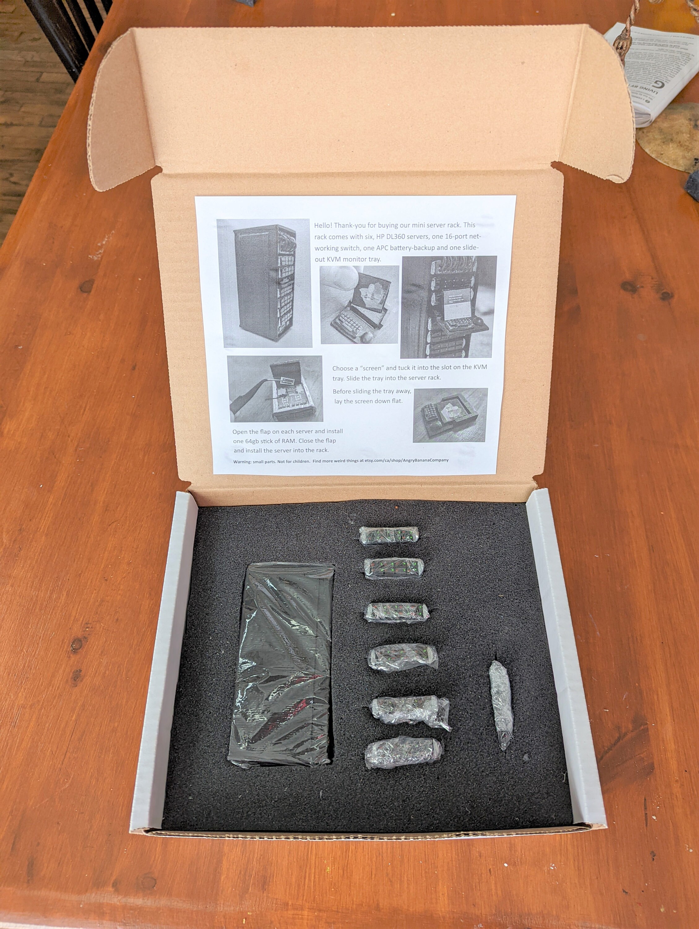 Mini Server Rack Model Handmade - Etsy Canada