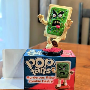 Zombie Pop-tart! Handmade / Creepy Statue / Halloween Decorations ...