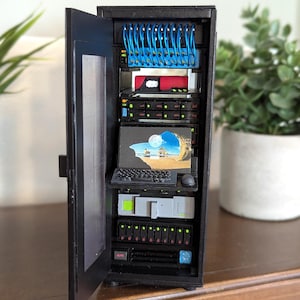 Mini Server Rack Model Handmade - Etsy Canada