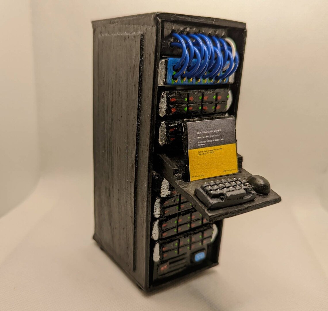 Mini Server Rack Model Handmade - Etsy