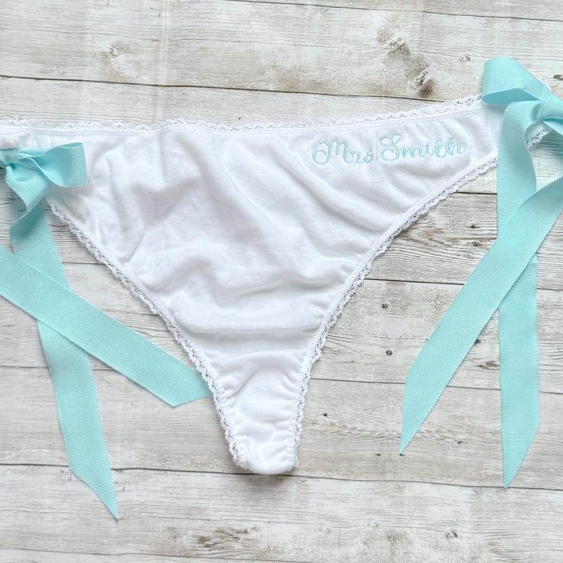 Monogrammed Panties Etsy