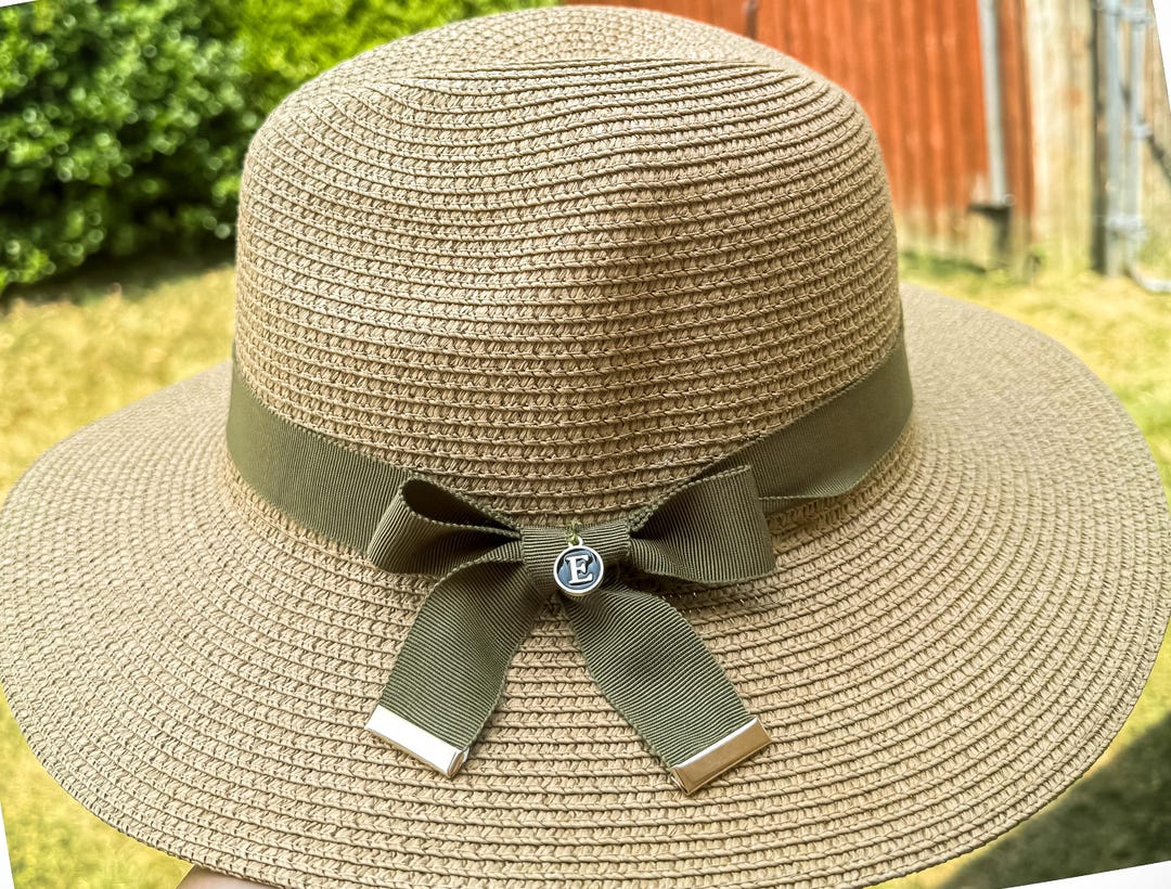 Custom Ribbon Beach Hat for Resort Hat for Summer. Straw Beachcomber ...