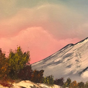 Autumn Splendor, Oil Painting, Original Painting, Bob Ross Style ...