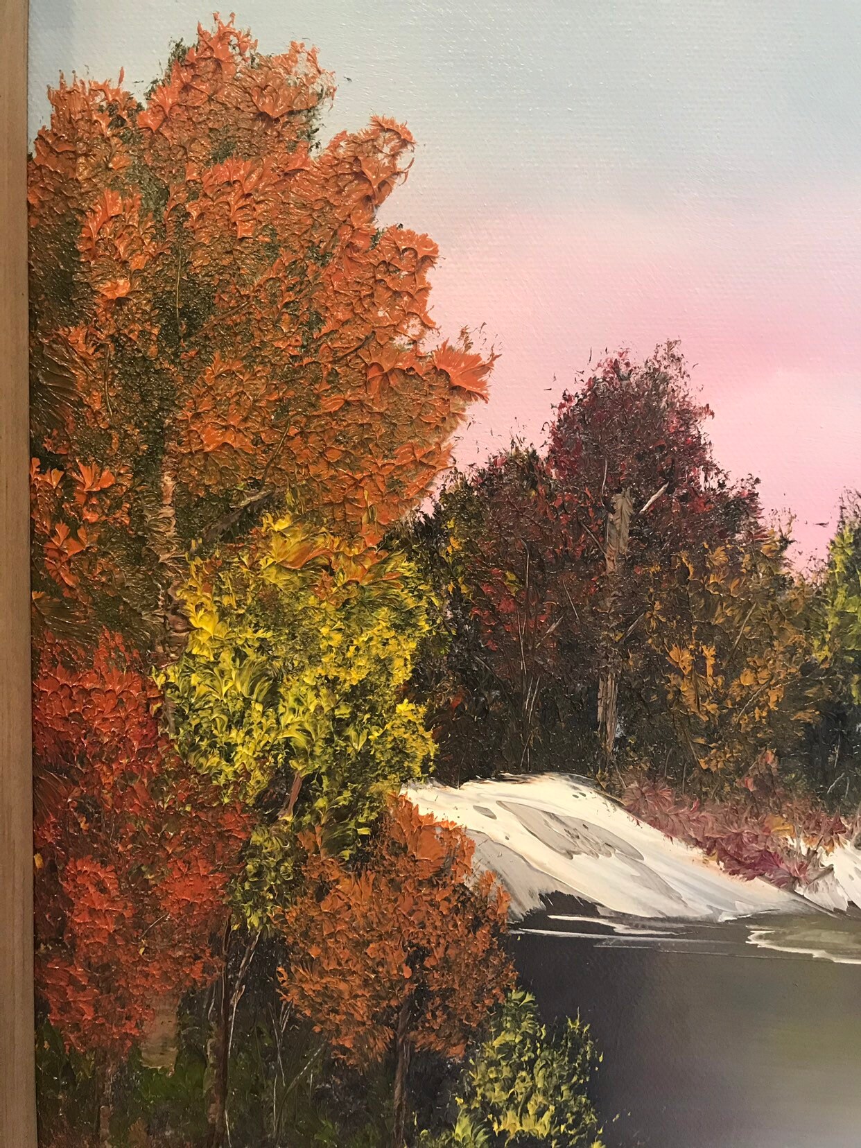 Autumn Splendor, Oil Painting, Original Painting, Bob Ross Style ...