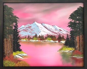 Autumn Splendor Oil Painting Original Painting Bob Ross | Etsy