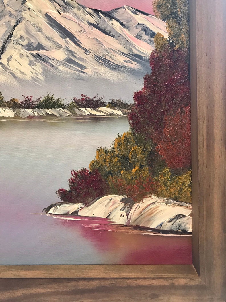 Autumn Splendor, Oil Painting, Original Painting, Bob Ross Style ...