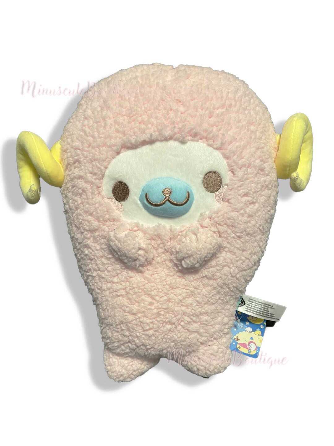 Japanese Pink Ram Plushie Cosplay - Etsy