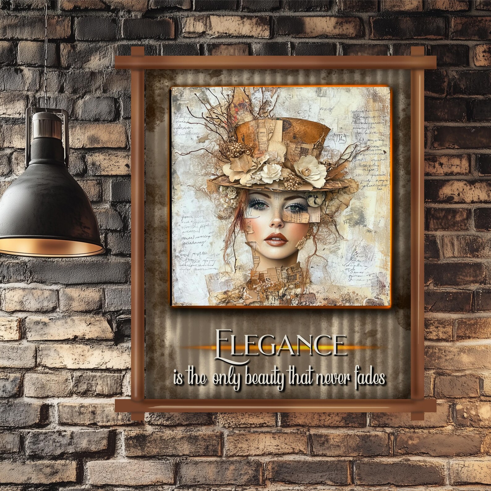 Mixed Media Vintage Steampunk Decoupage Scrapbook Paper 12x12 - Etsy