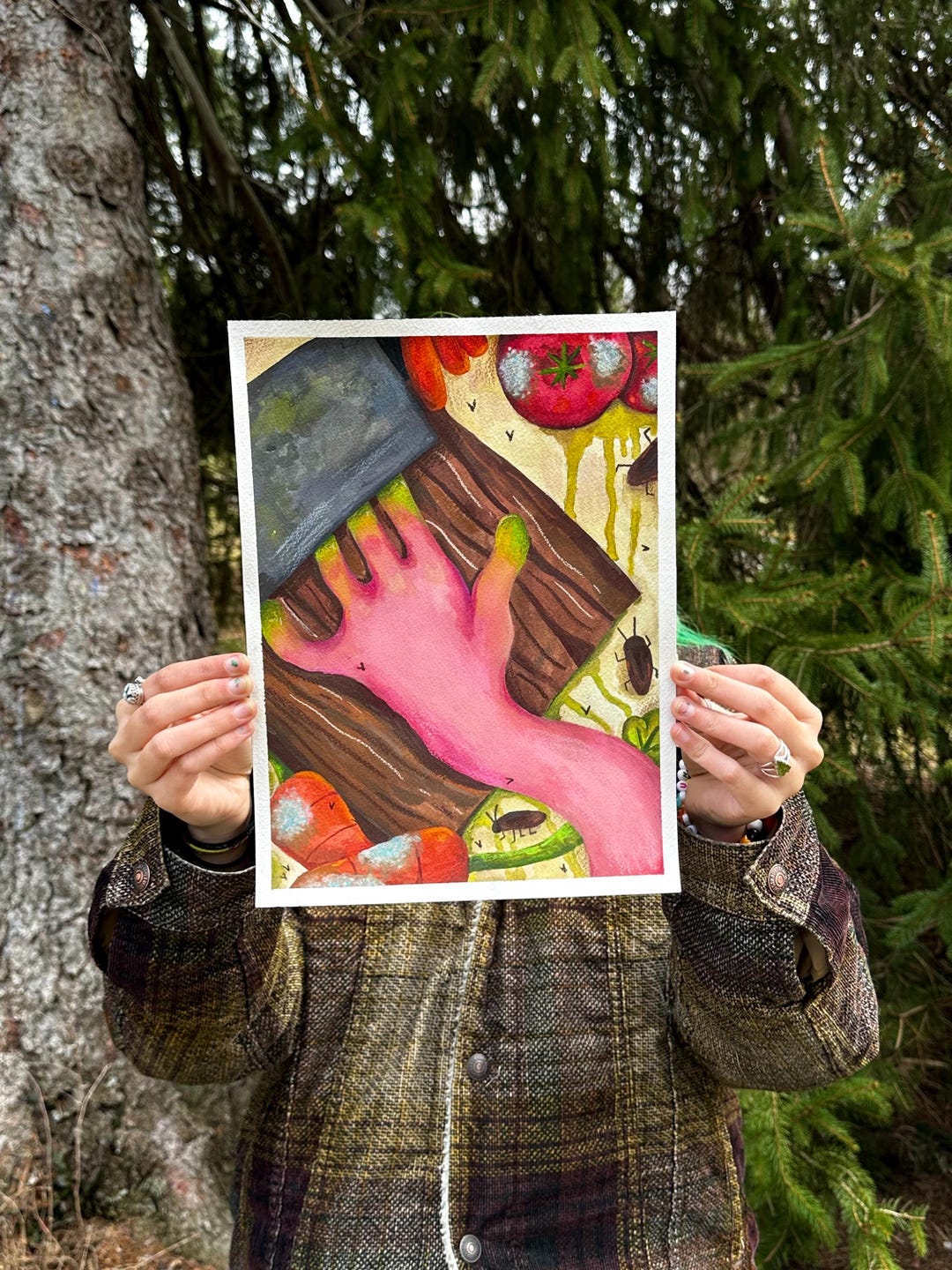 Rotten Kitchen Original Painting - Etsy