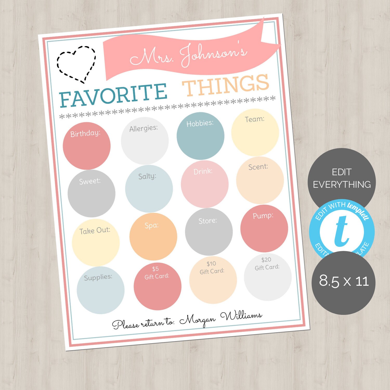 Back to School Teacher Survey Questionnaire; Get to Know You Survey ...