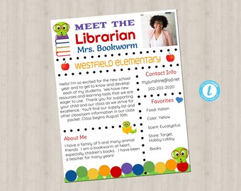 Meet the Teacher Template - Etsy