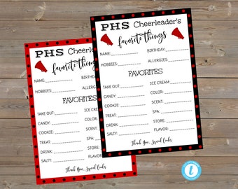 Printable Cheerleading Tryout Score Sheet. Instant Download - Etsy