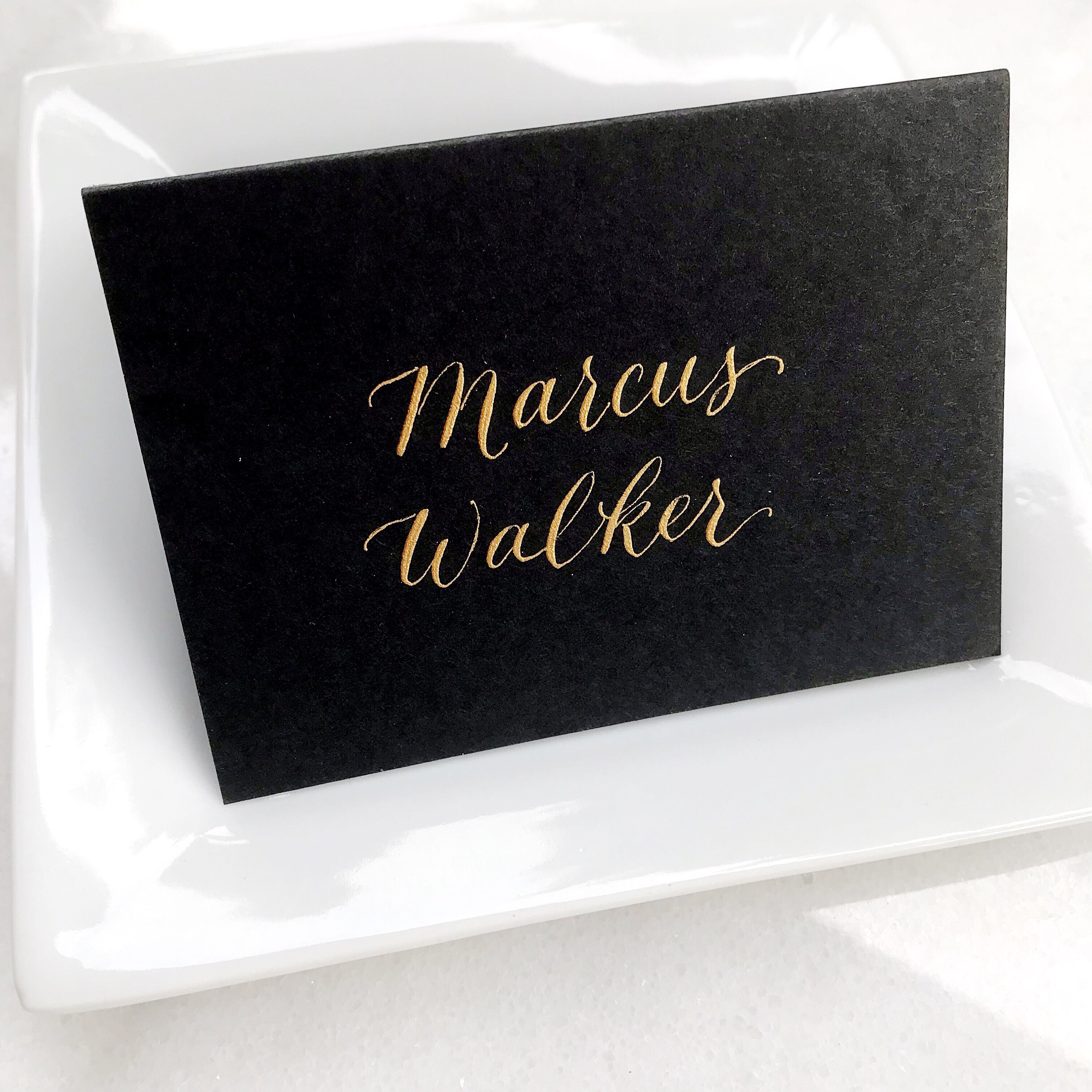 Hand Written Place Cards - Etsy