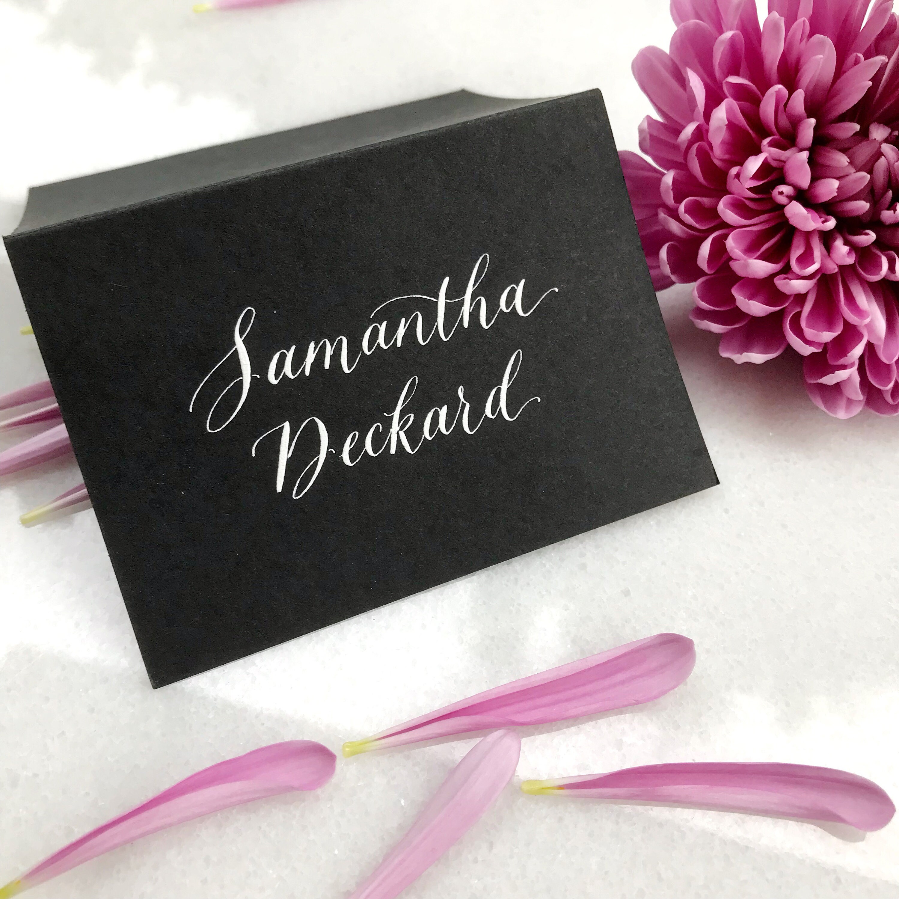 Hand Written Place Cards - Etsy