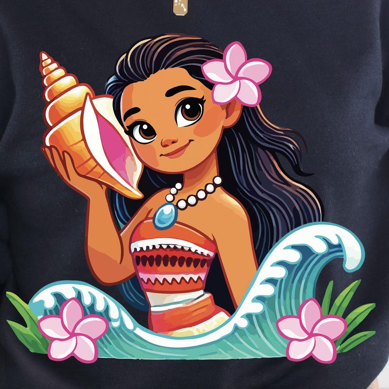 Moana Flower Ornament - Etsy