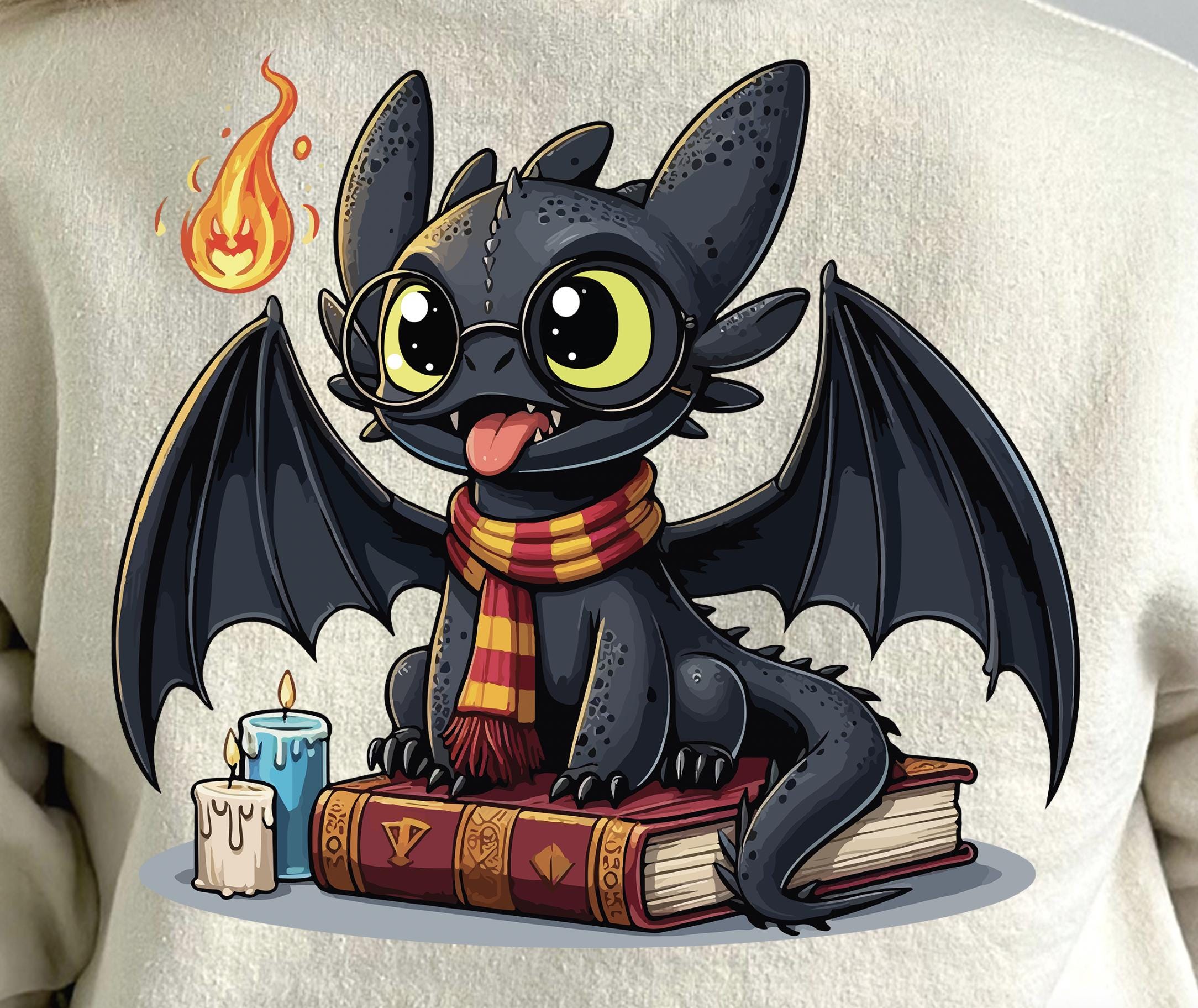 Cute Dragon Halloween Png, Wizard Png, Dragon Vector, Vector Halloween ...