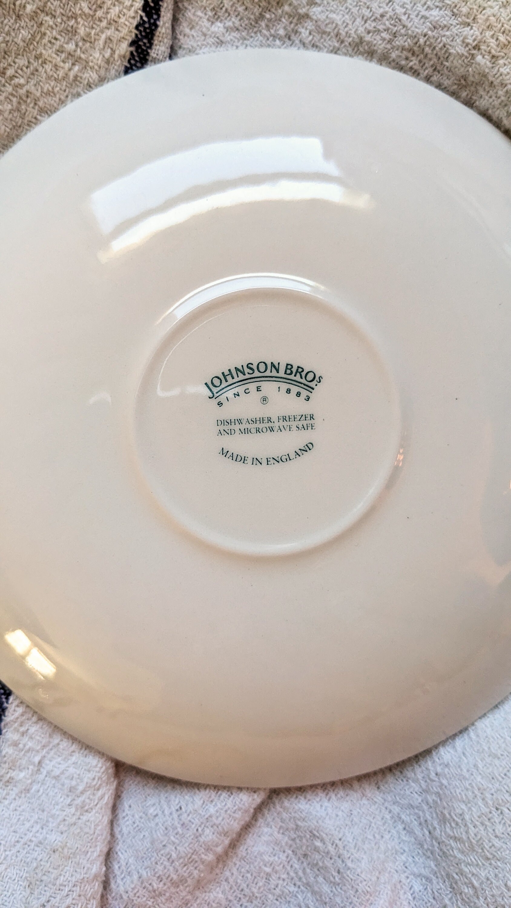 Johnson Bros. Regency Saucers - Etsy