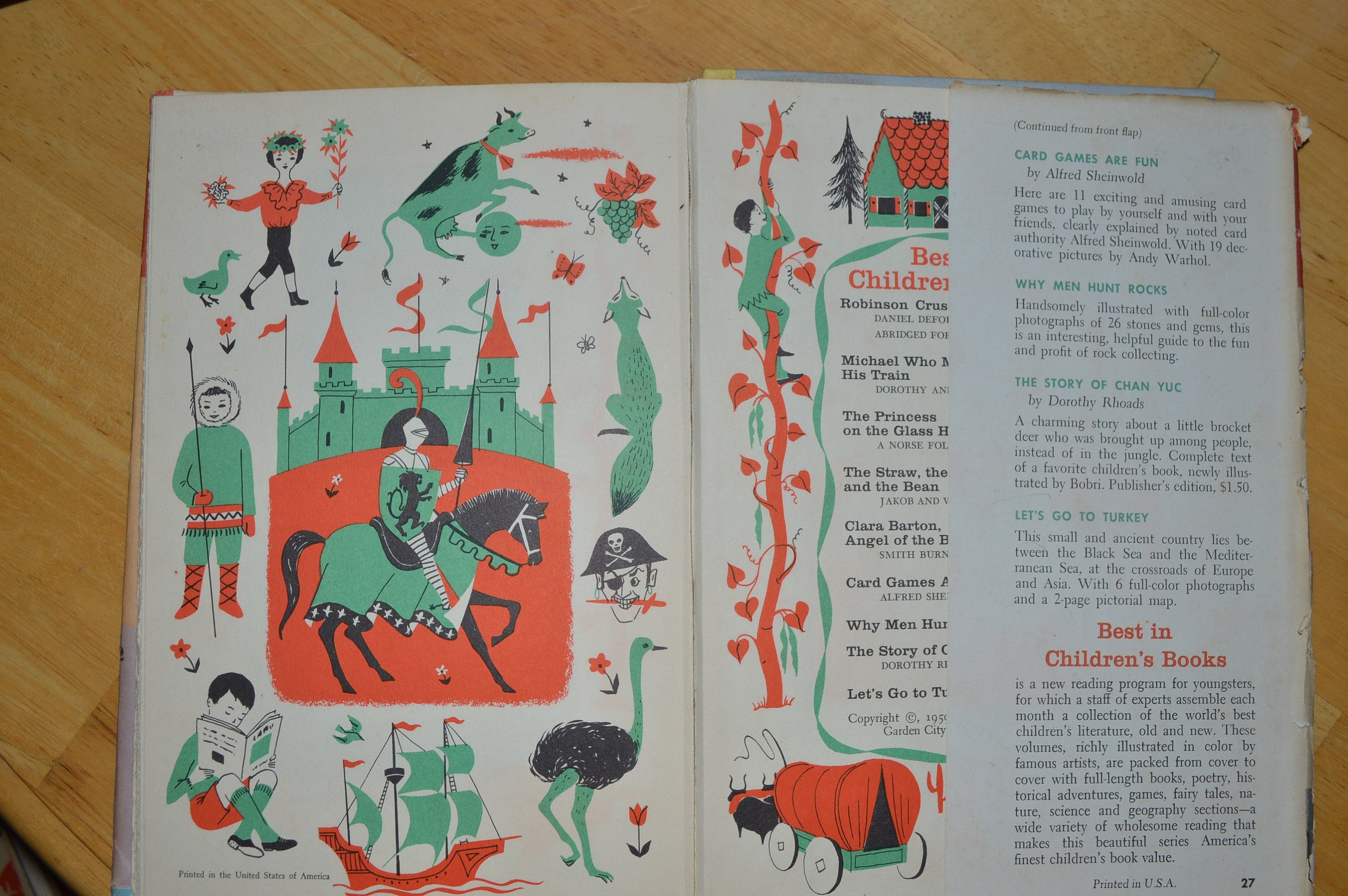 Best in Children's Books 1959 Various Authors Illustrated - Etsy