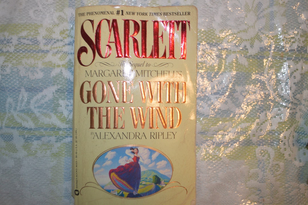 Scarlett by Alexandra Ripley 1991 Sequel to Gone With the Wind - Etsy