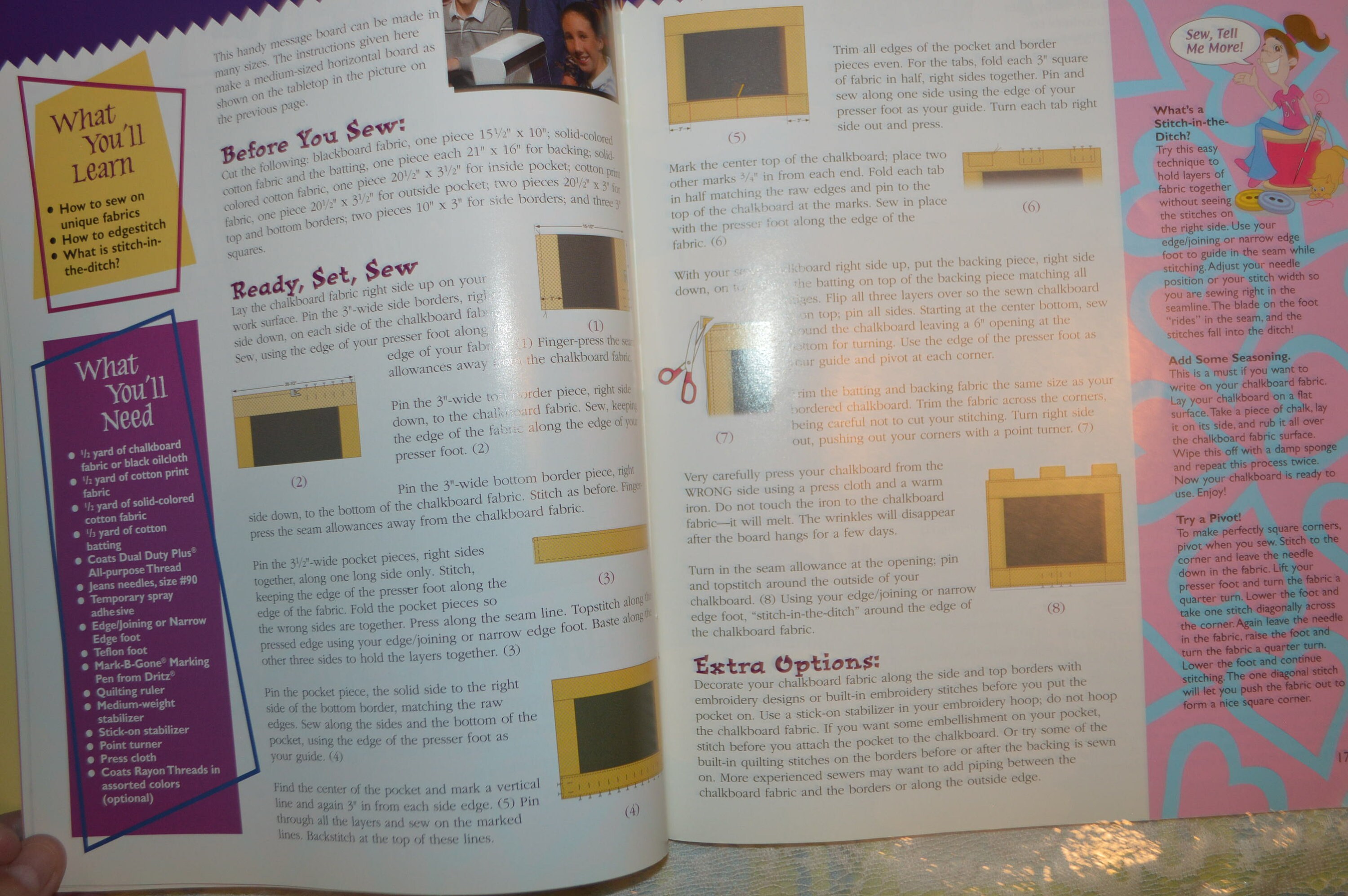 Sew Young Sew Fun Project Book Series 400 book Only - Etsy