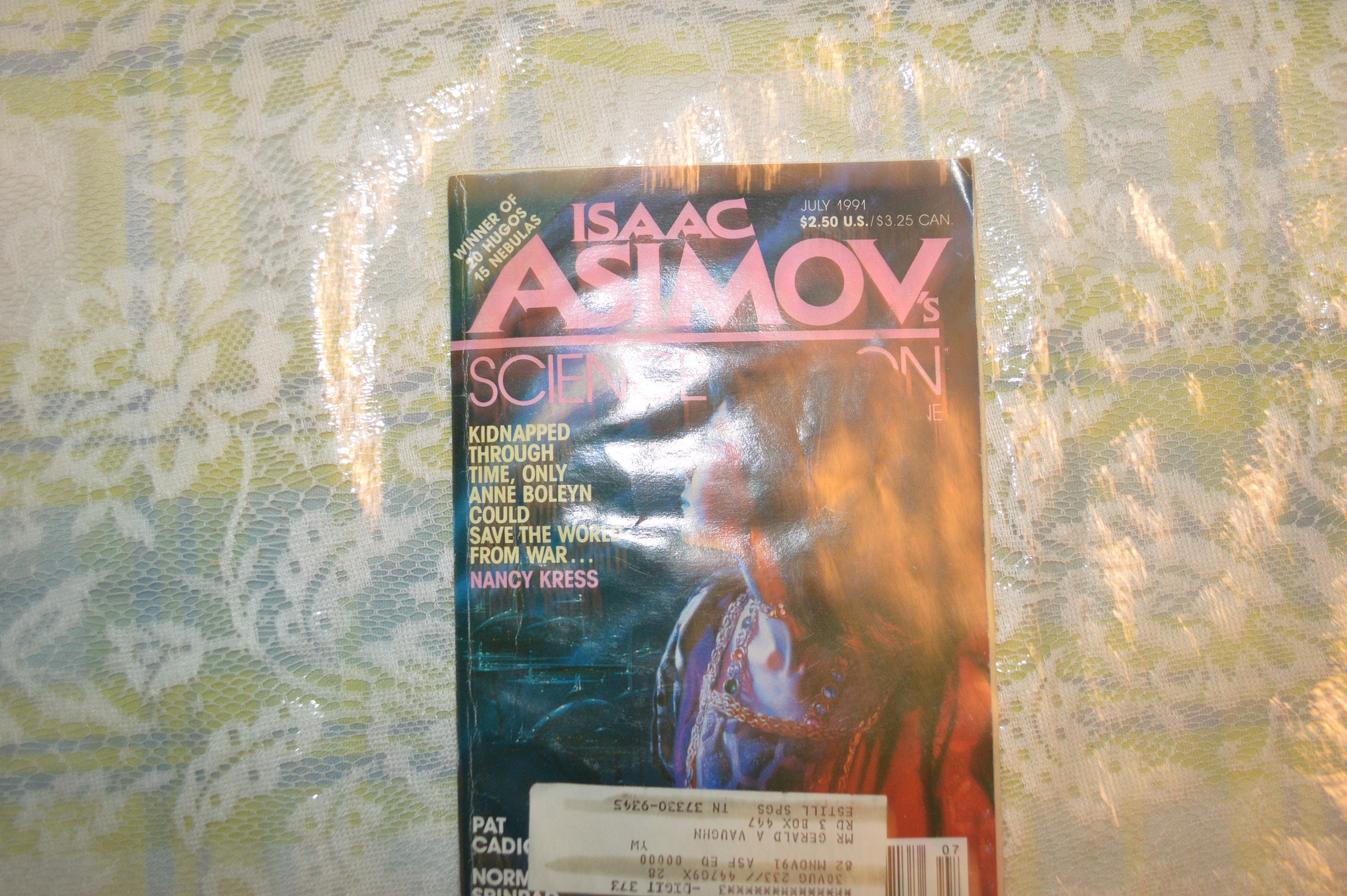 Isaac Asimov Magazine From July 1991 Good Condition - Etsy