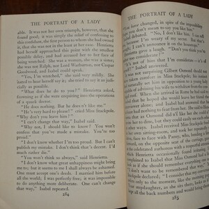The Portrait of a Lady by Henry James 1951 - Etsy