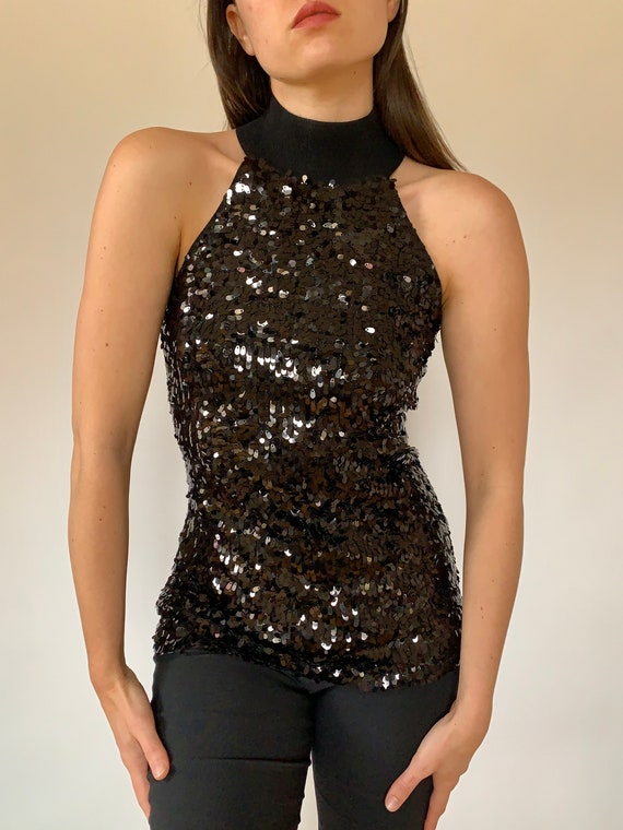 y2k sequin top - Gem
