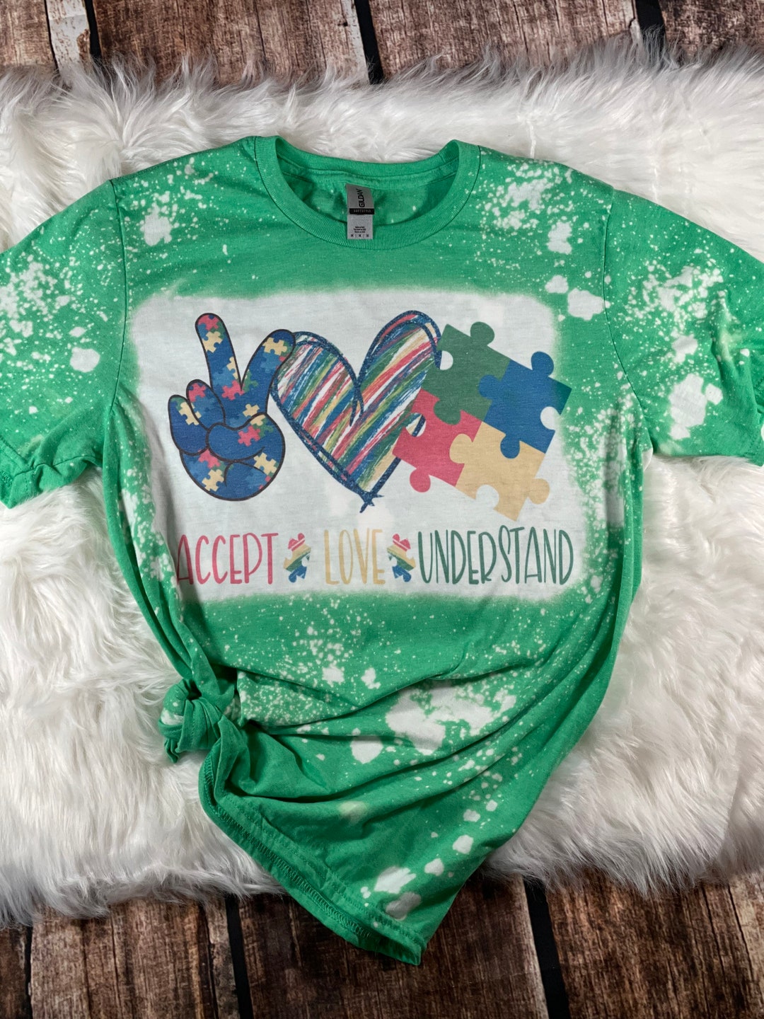 Accept Love Understand Autism, Autism Shirt, Autism Awareness Shirt ...