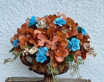 Rust and Turquoise | Etsy