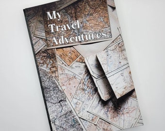 Travel Journal Cover | Etsy