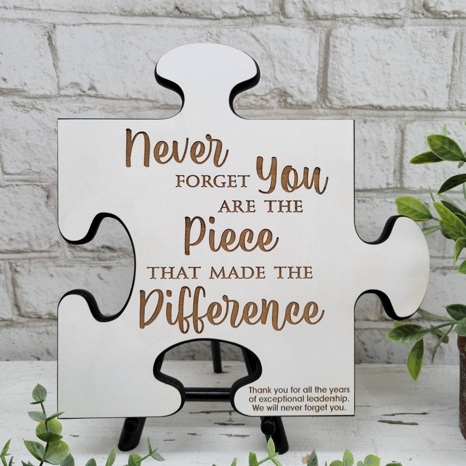 Personalized Retirement Puzzle Piece, Engraved Farewell Gift - Etsy
