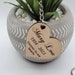 Custom Wood Memorial Heart Keychain - Personalized Remembrance Keepsake ...
